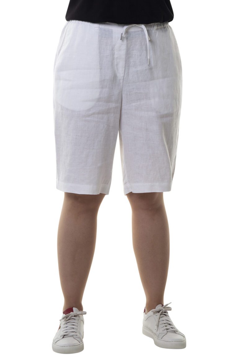 Clarina Linne Bermudashorts Lara 100 Weiss - Best of Basic